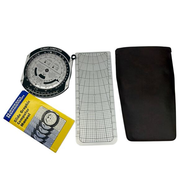 Jeppesen Sanderson | Other | Jeppesen Sanderson Flight Computer Slide ...